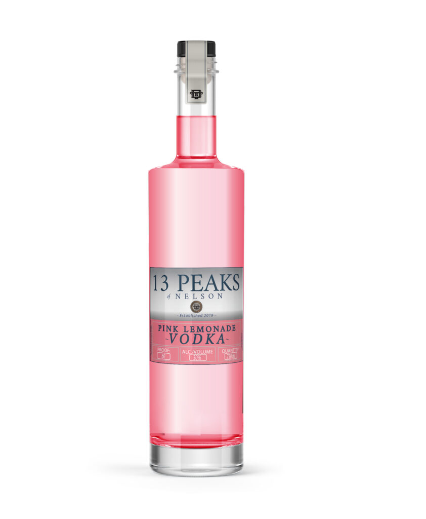 13 Peaks Pink Lemonade Vodka - Tonik Distillery